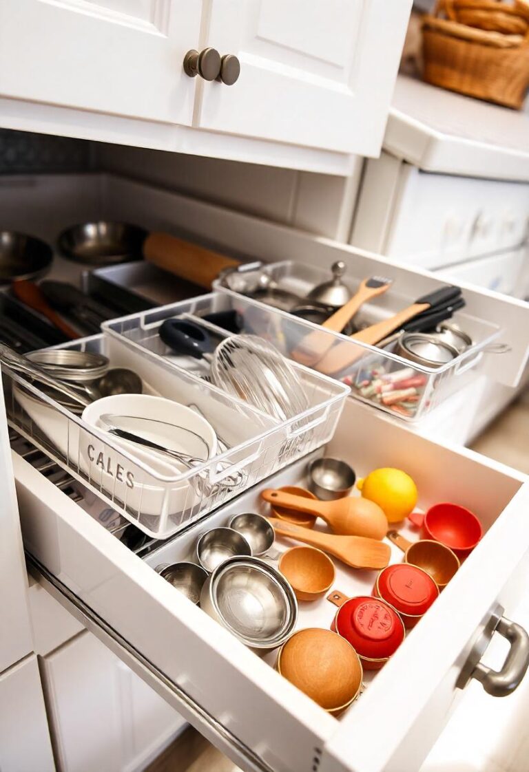 Maximize Small Kitchen Space with These Storage Hacks