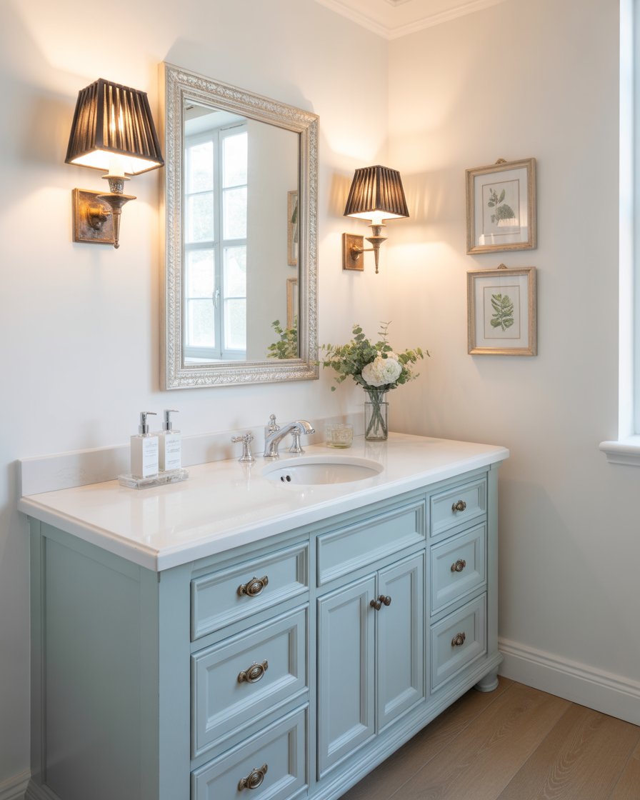 43 Coastal Powder Room Ideas to Make a Splash