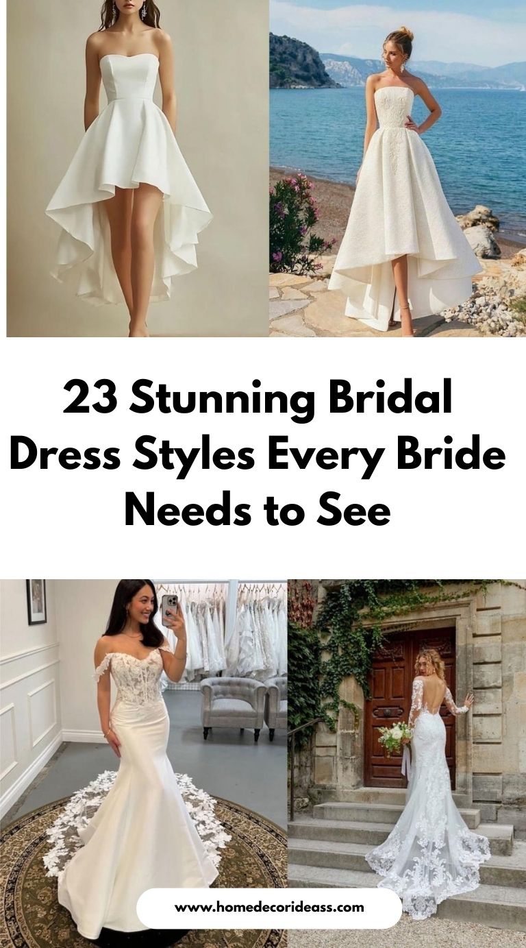 23 Stunning Bridal Dress Styles Every Bride Needs to See
