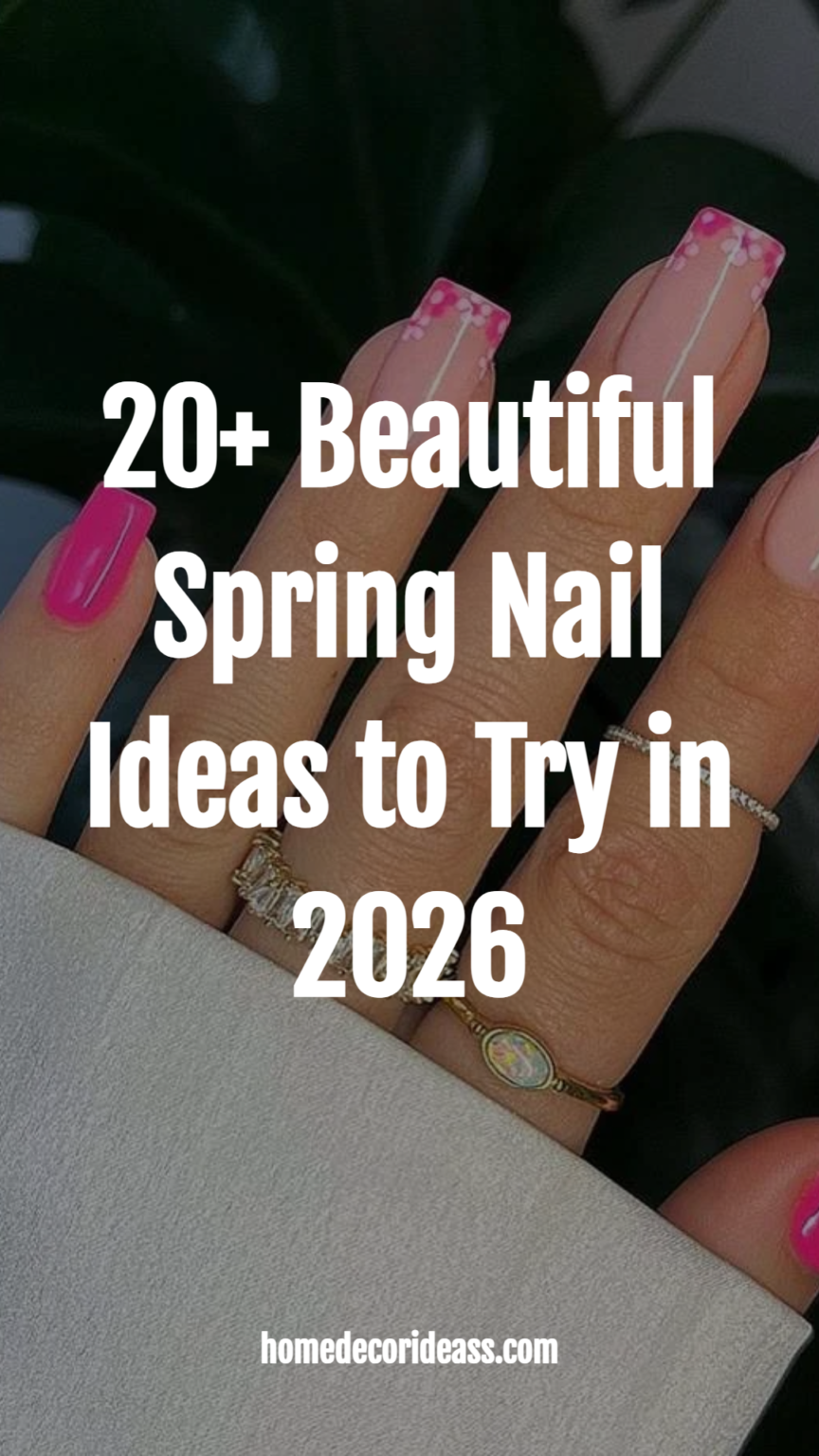 20+ Beautiful Spring Nail Ideas to Try in 2026